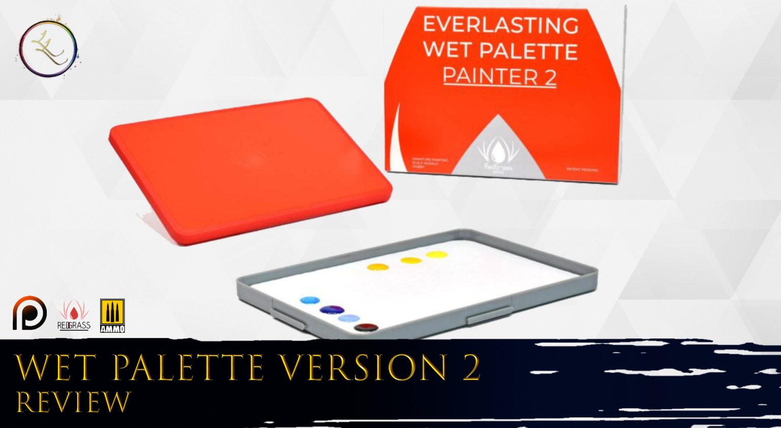 Redgrass Games Wet Palette v2: Better than your Tupperware box?