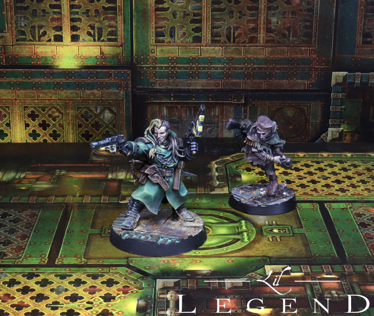 Kal Jerico Necromunda Commission. - Lil Legend Studio