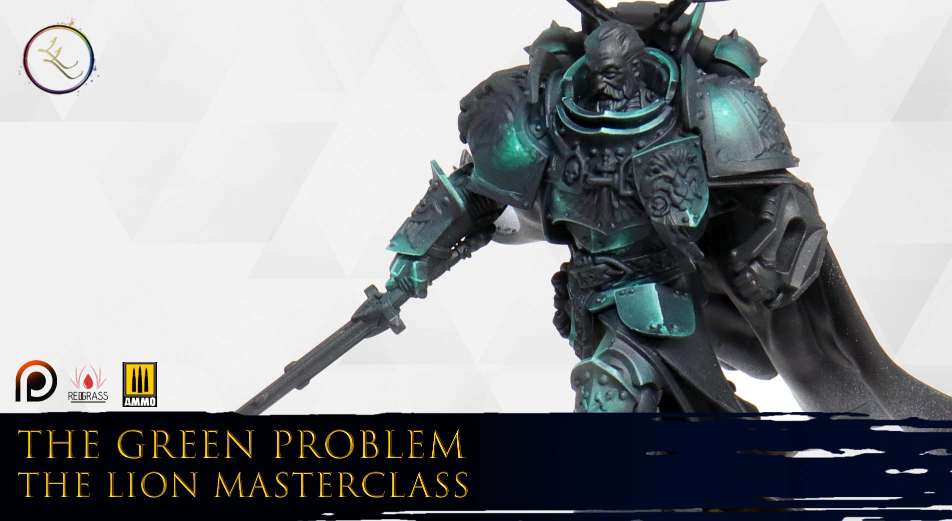 How to Paint Lion El'Johnson, the Lion 40K Tutorial - Lil Legend Studio