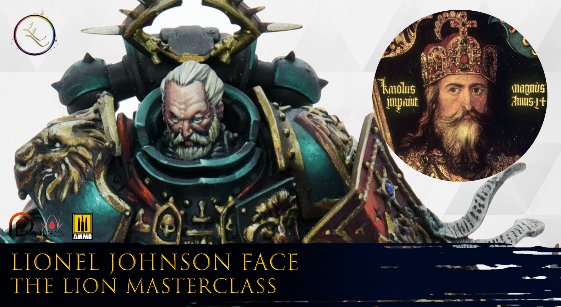 How to Paint Lion El'Johnson, the Lion 40K Tutorial - Lil Legend Studio